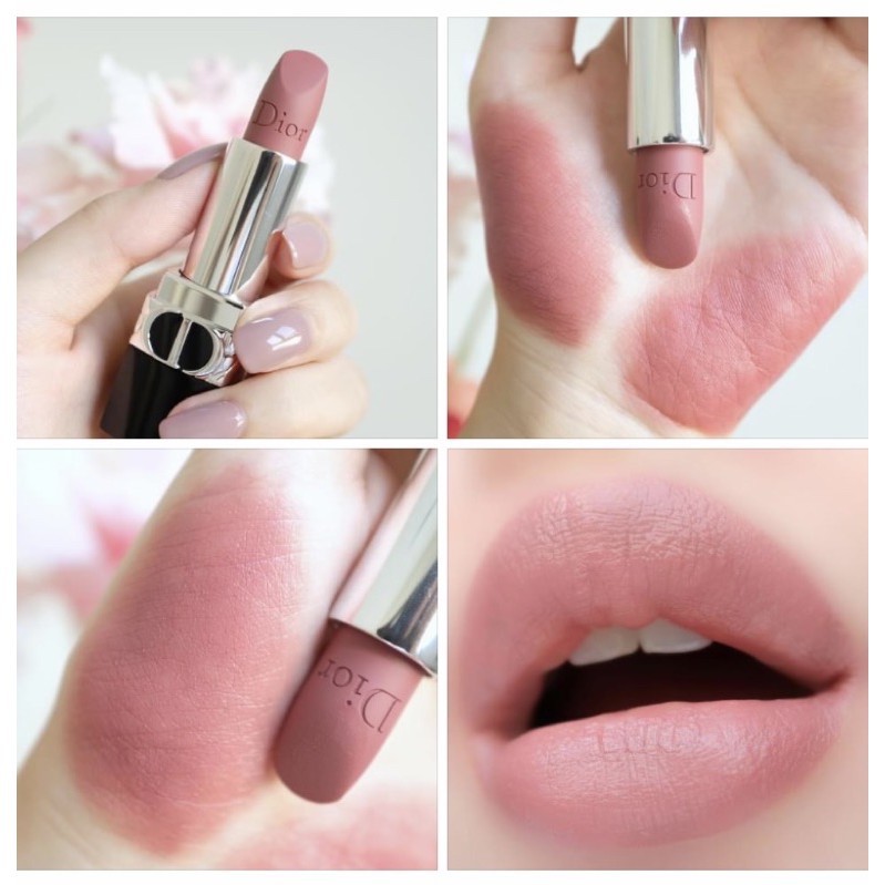 แท้ ลิป Dior rouge refillable lipstick สี 000 100 314 724 505 ...