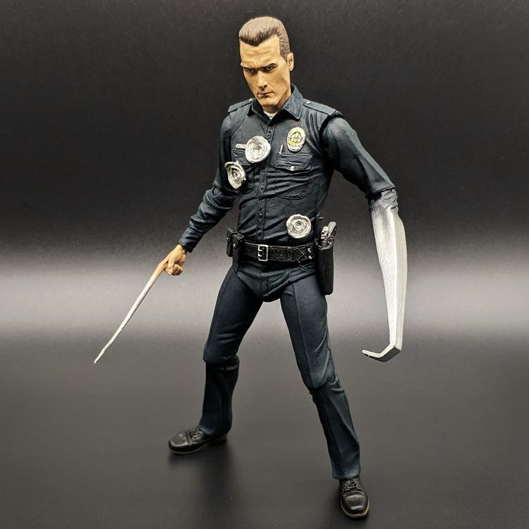 สวยของแท้ Terminator รูปรุ่น Future Warrior 6 T800 ตำรวจ T1000 ...