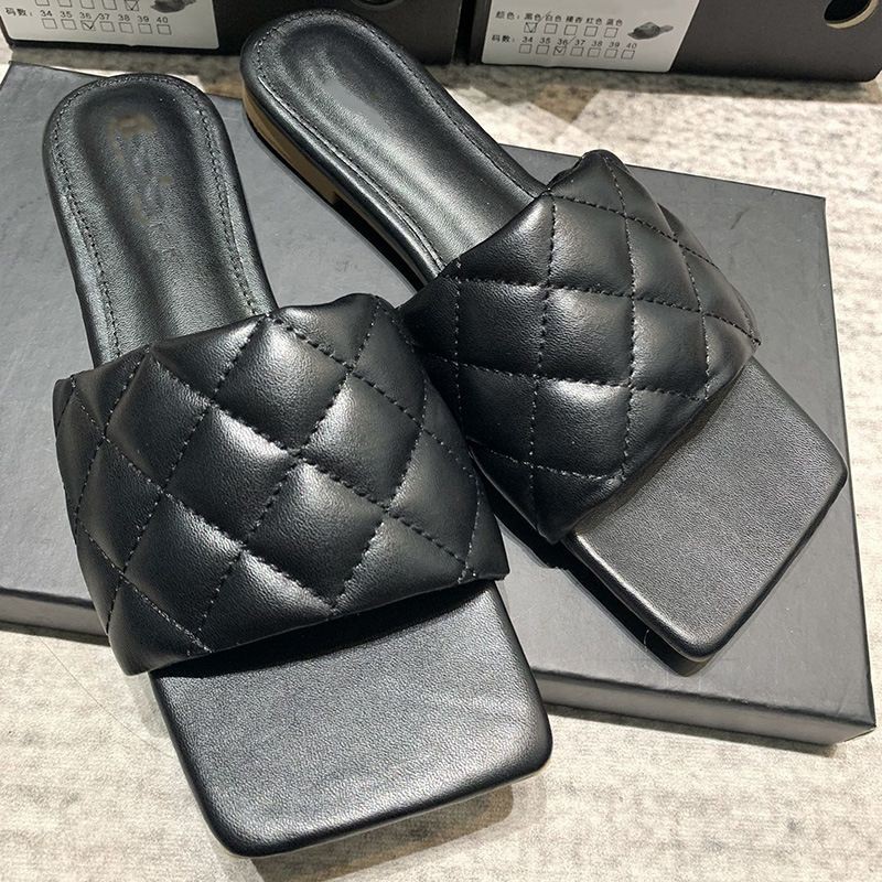 BV SLIPPERS flat slides - 1z784su_7t - ThaiPick