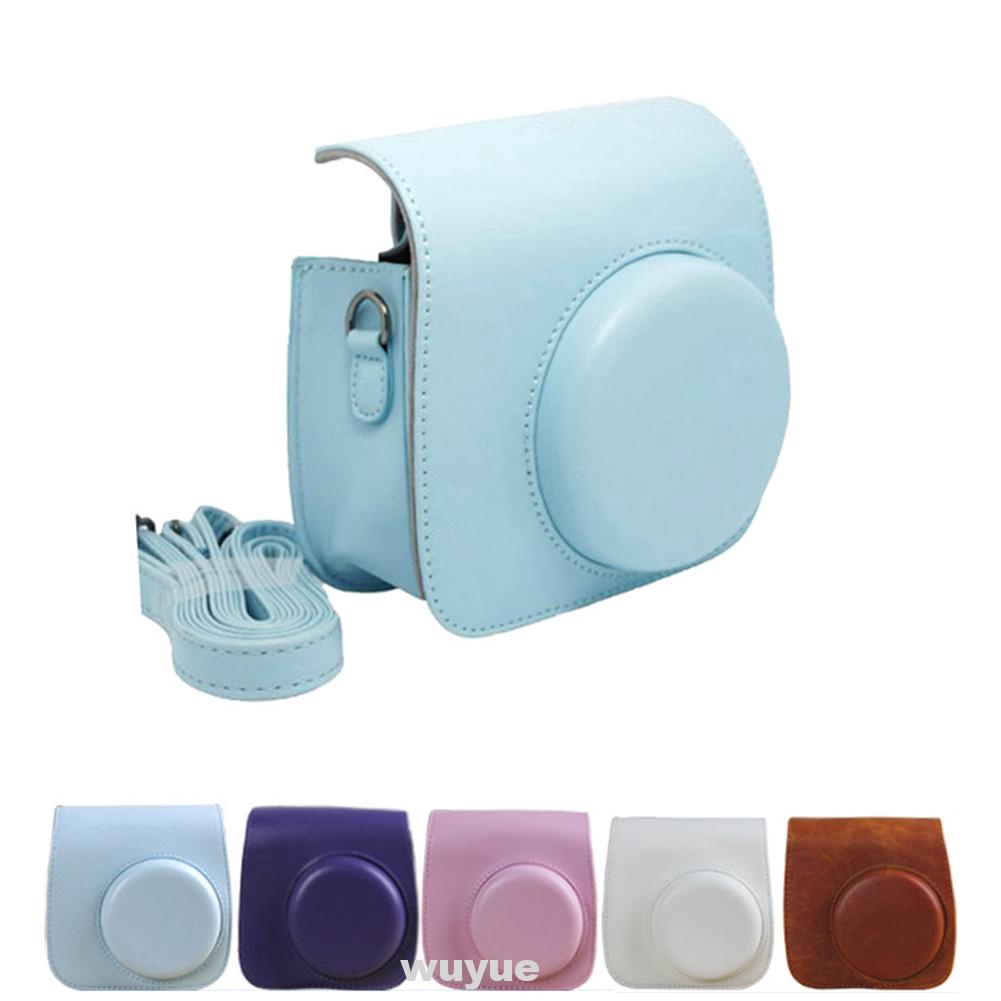 For Cute Leather Camera Bag Case Protector Box Fujifilm Polaroid Instax ...