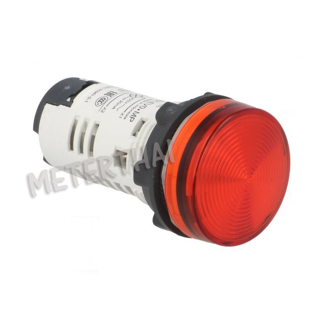 Schneider Electric Pilot light/lamp XB7EV04MP ไพล็อตแลมป์สีแดง | Shopee ...