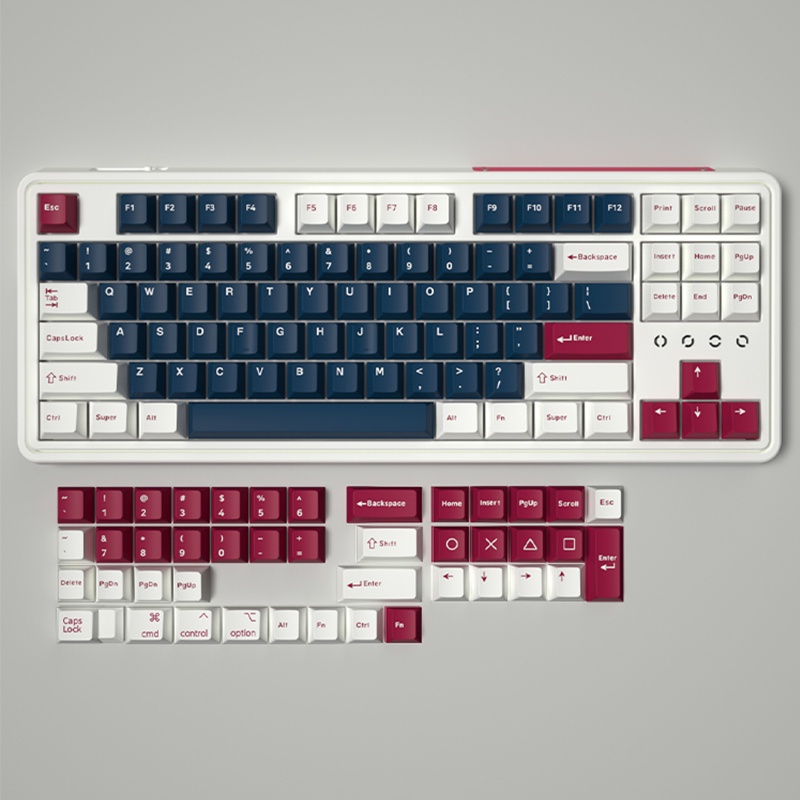 FLESPORTS CMK87-SAM Three-Mode Full-Key Hot Swap 87-Key 2.4G Wireless ...