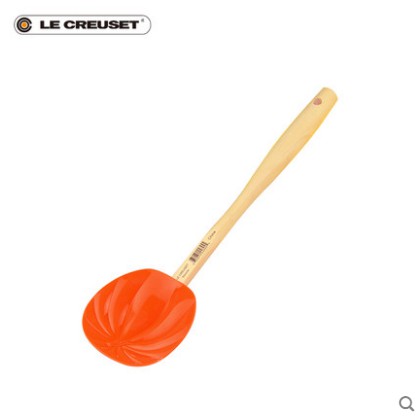 France Le Creuset large pumpkin spatula cooking food-grade silicone ...