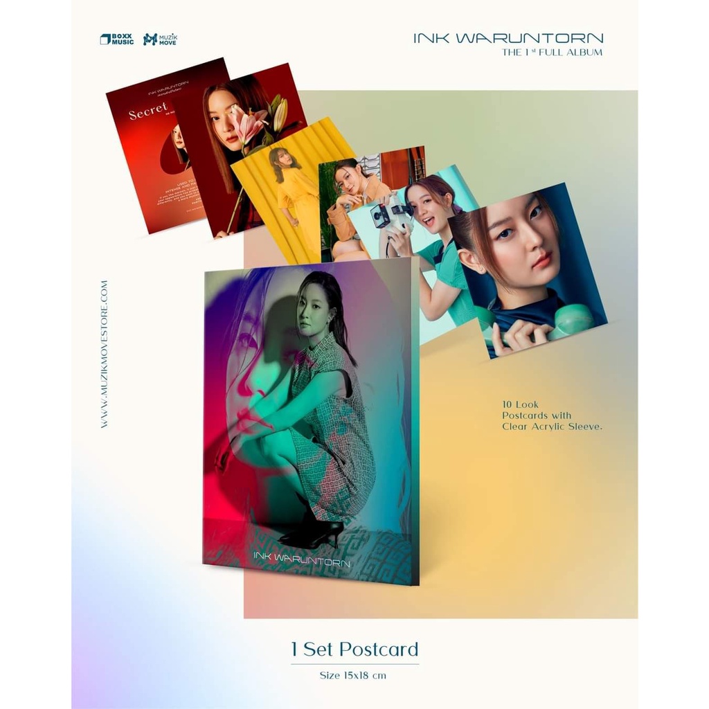 ซีล Box Set CD INK WARUNTORN 1st Full Album เทป Ink Waruntorn ของแท้100 ...