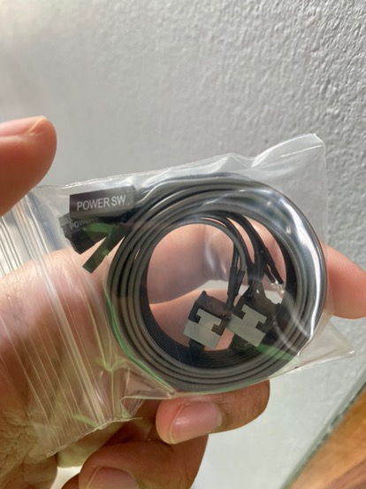 Front Panel Power Cable Switch PC สำหรับเปิดปิดเครื่องคอม ชุดเทสเครื่อง ...