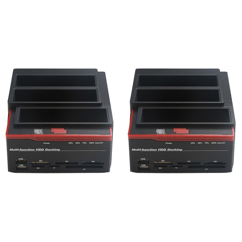 USB3.0 TO 2.5&3.5Inch IDE+SATA Hard Disk Box Clone Copy Backup Device ...