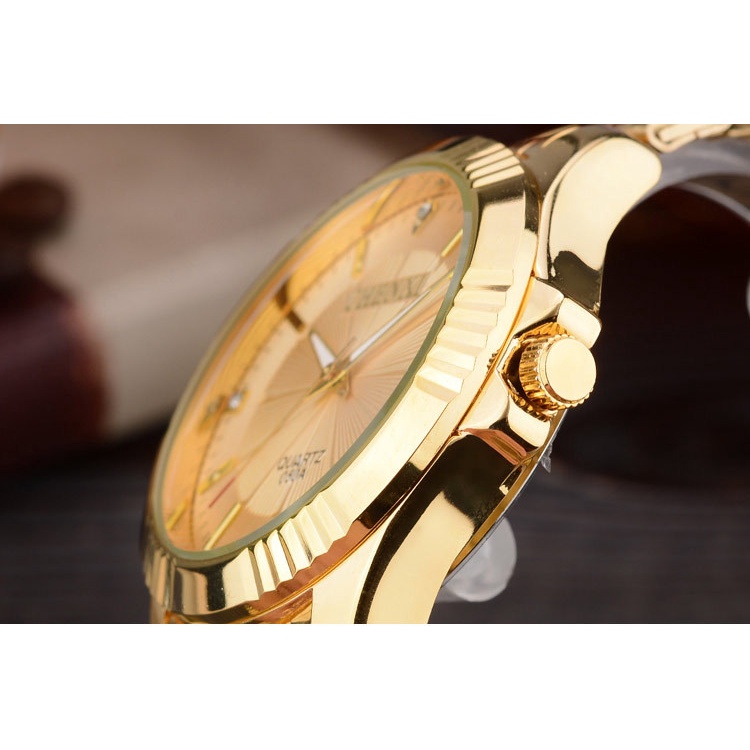 CHENXI Brand Classic Delicate Rhinestone Couple Lover Watches Fashion ...