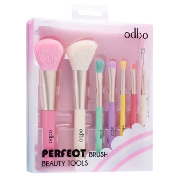 ️ของแท้ส่งด่วนถูก️Odbo Perfect Brush Beauty Tool OD829 โอดีบีโอ แปรง แต่งหน้า เพอร์เฟค บลัช ...