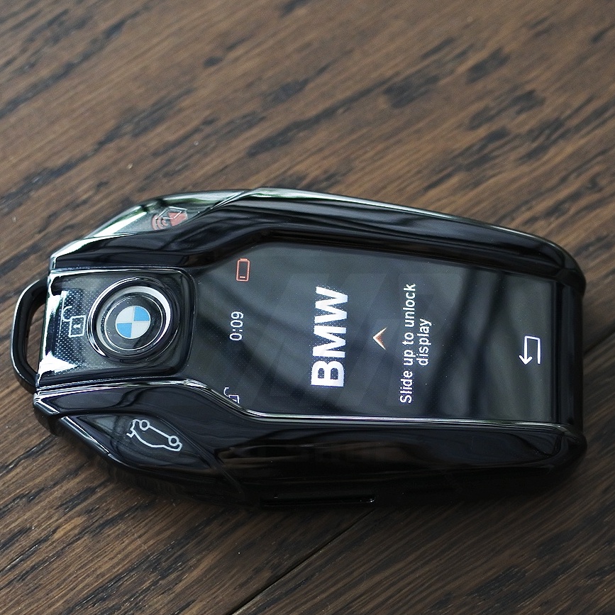 เคสกุญแจ BMW Display key case TPU 360องศา สีดำ (รุ่นAC122) G05 G30 G01 ...
