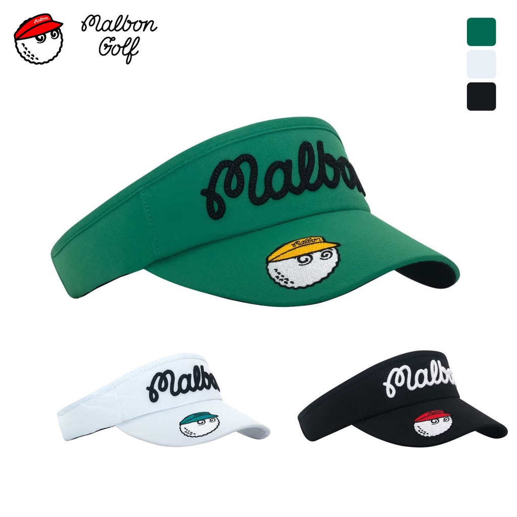 11GOLF หมวกกอล์ฟ Malbon Visor Golf Cap รหัสสินค้า MZ-MBV - 11.golf ...