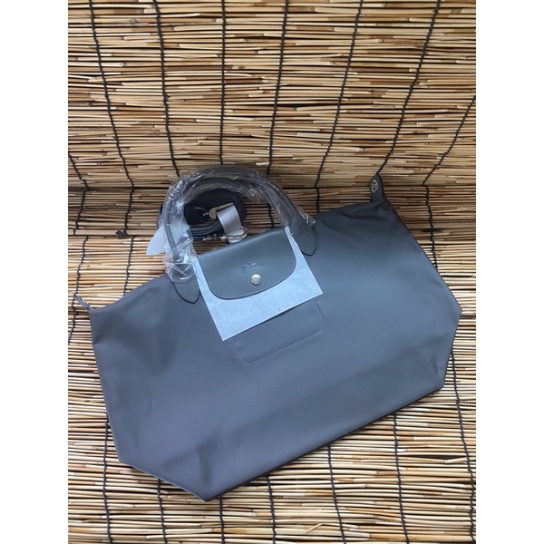 Longchamp Neo M Chocolate Cassis Gris - paopaoshop - ThaiPick