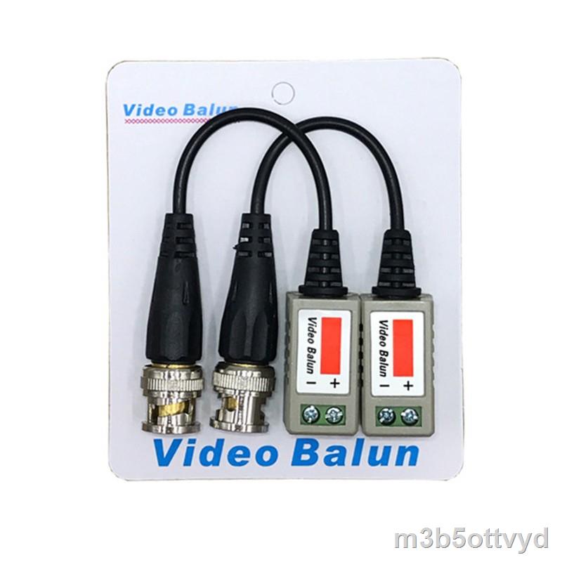 20 PCS Passive Twisted Pair Transmitter Ccvt Video Balun Bnc Network ...