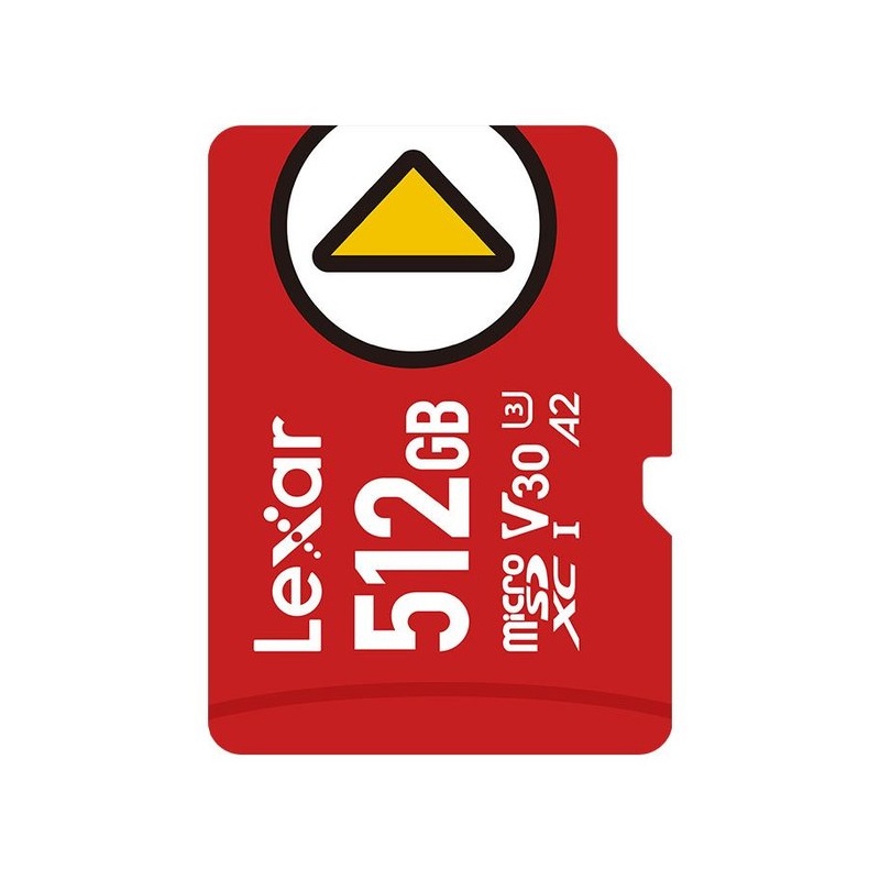 Lexar 512GB PLAY microSDXC UHS-I Memory Card Class 10 150MBs ...