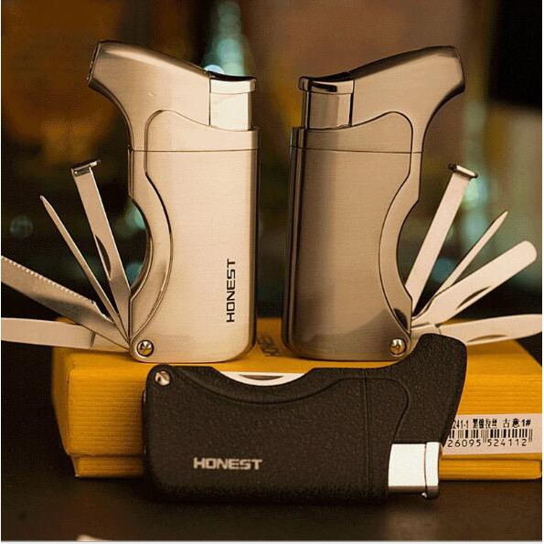 อุปกรณ์ซิการ์Genuine Honest direct fire cigar lighter multifunction ...