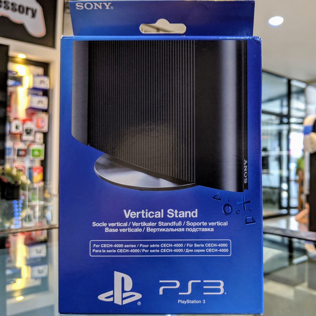 ขายดีที่สุด ของแท้ PS3 Super Slim Vertical Stand มือ1 ฐานวางเครื่อง ...