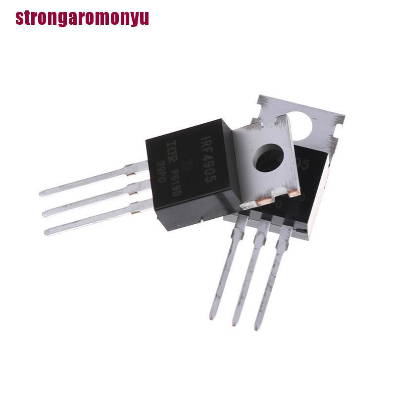 【N979】ทรานซิสเตอร์ IRF4905 IRF4905PBF MOSFET 74A 55V P-Channel IR TO-22 ...