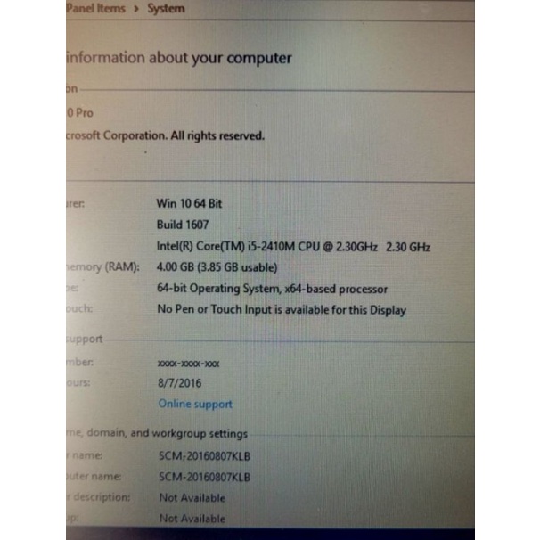 Acer 4750 core i5 แรม4 ฮาร์ดดิส500 - atcwinner - ThaiPick