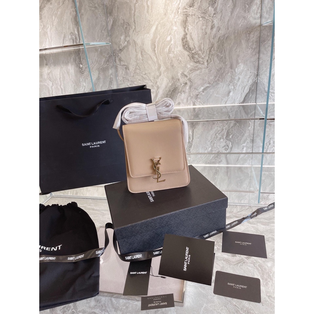 Newest YSL mobile phone bag YSI Mini small saddle bag new minimalic ...