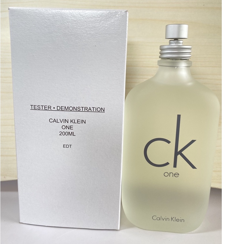 200 mL. น้ำหอมแท้ ล็อตใหม่ น้ำหอม CK ONE EDT CALVIN KLEIN (Tester Box ...