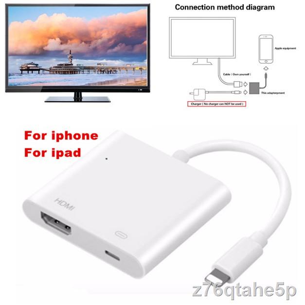 for iPhone Lightning to HDMI Adapter Cable Aictoe Digital AV Adapter HD ...