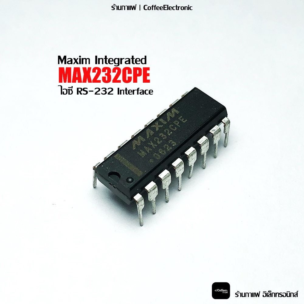 MAX232 MAX232CPE RS-232 Interface IC 5V MultiCh RS232 Driver/Receiver | Shopee Thailand