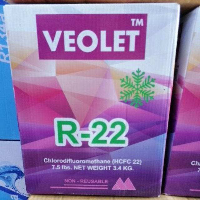 น้ำยาแอร์ R22 ยี่ห้อ VEOLET 3.4 kg | Shopee Thailand