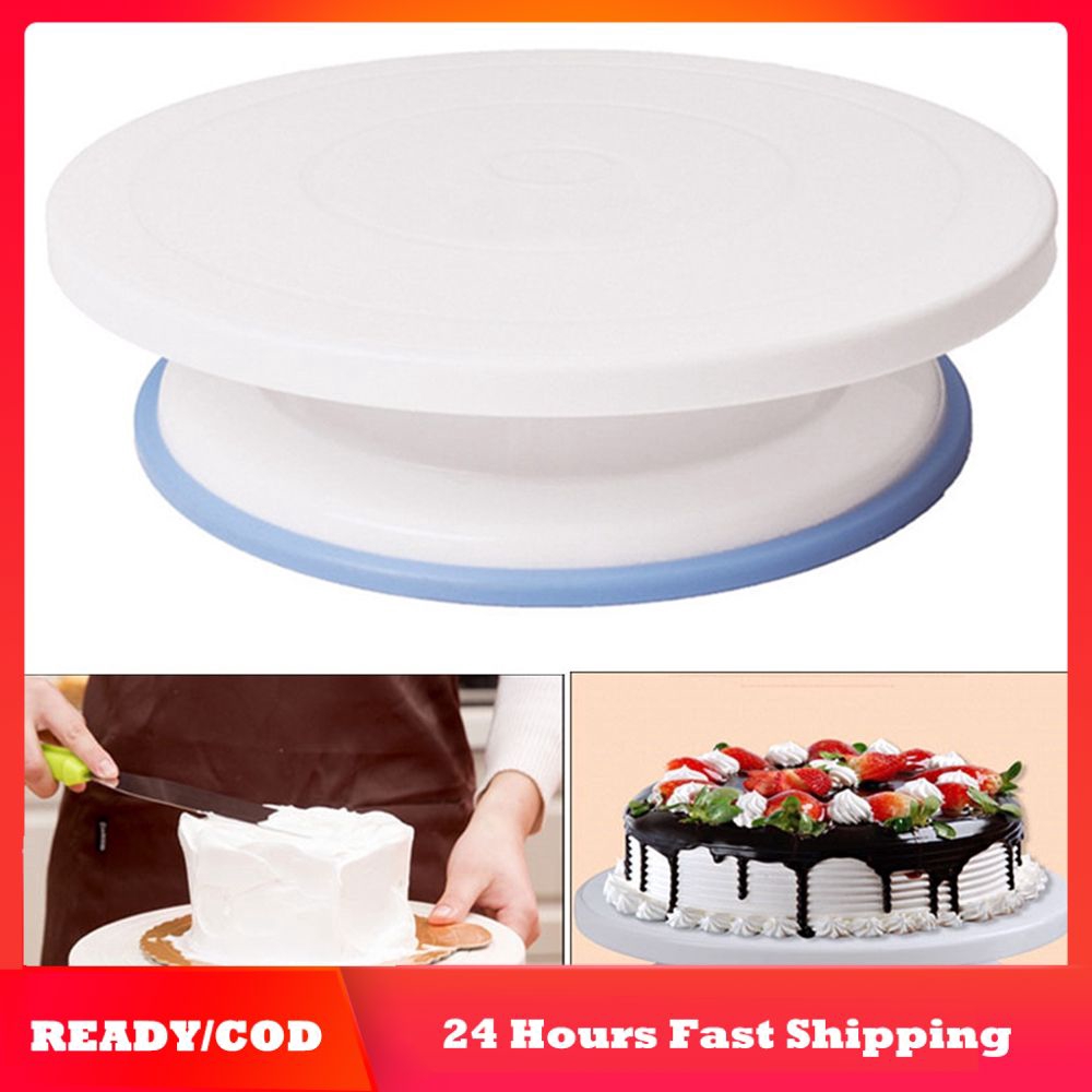 {buddi} 28cm Cake Decorating Icing Rotating Turntable Cake Stand ...