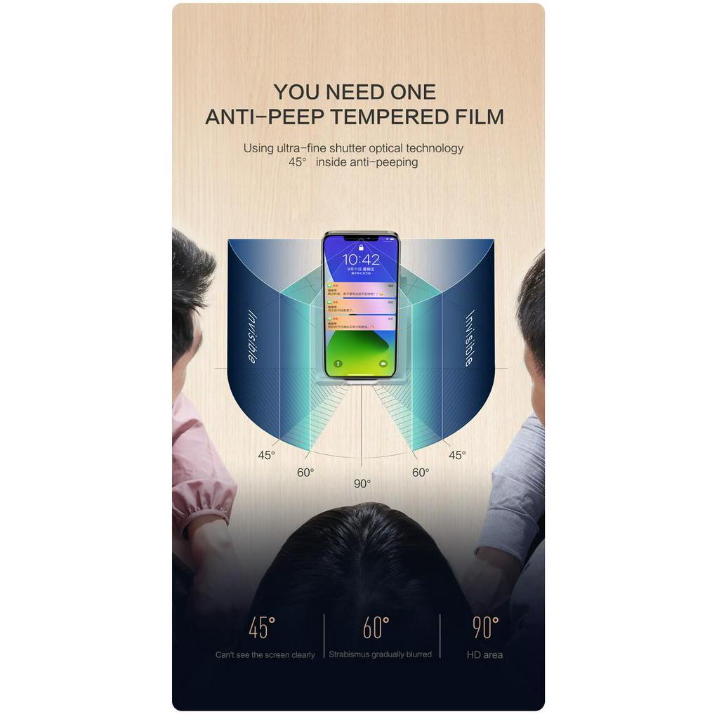 SmartDevil CODรับประกัน 1 เดือน กระจกนิรภัยกันรอยหน้าจอ ลายปีศาจ 9D สําหรับ iPhone 14 13 12 pro ...