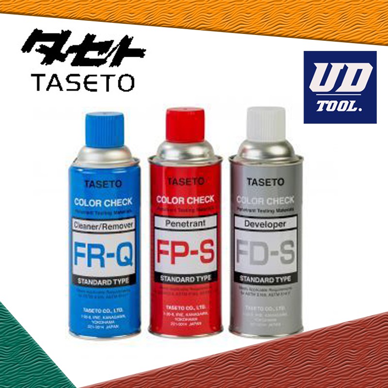 น้ำยาเช็ครอยร้าว TASETO COLOR CHECK สเปรย์เช็ครอยร้าวสำหรับแนวเชื่อม ...