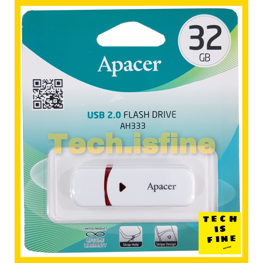 Apacer Flash Drive(AH333) 32GB | Shopee Thailand