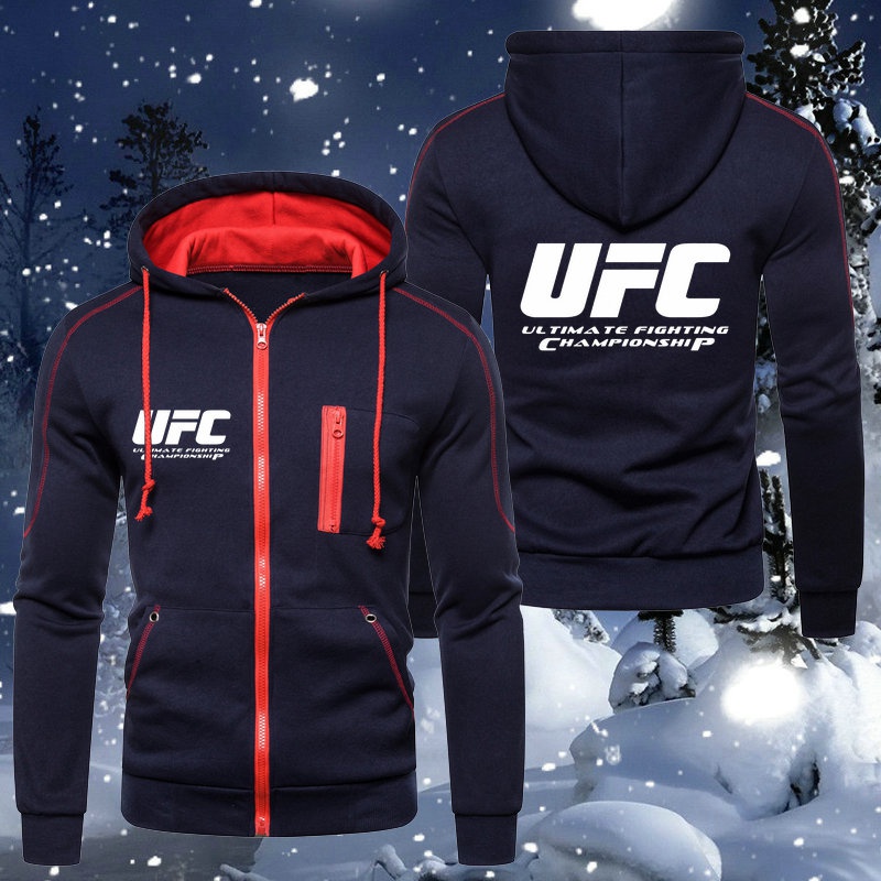 UFC Ultimate Fighting Championship MMA Gym Boxing Men Outerwear Sports ...