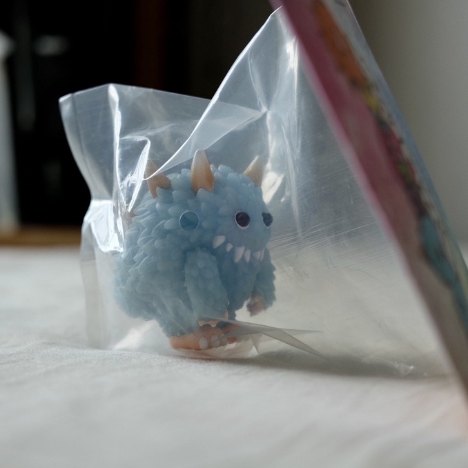 Mini Fluffy Monster Blue By INSTINCTOY - uncle.moss - ThaiPick