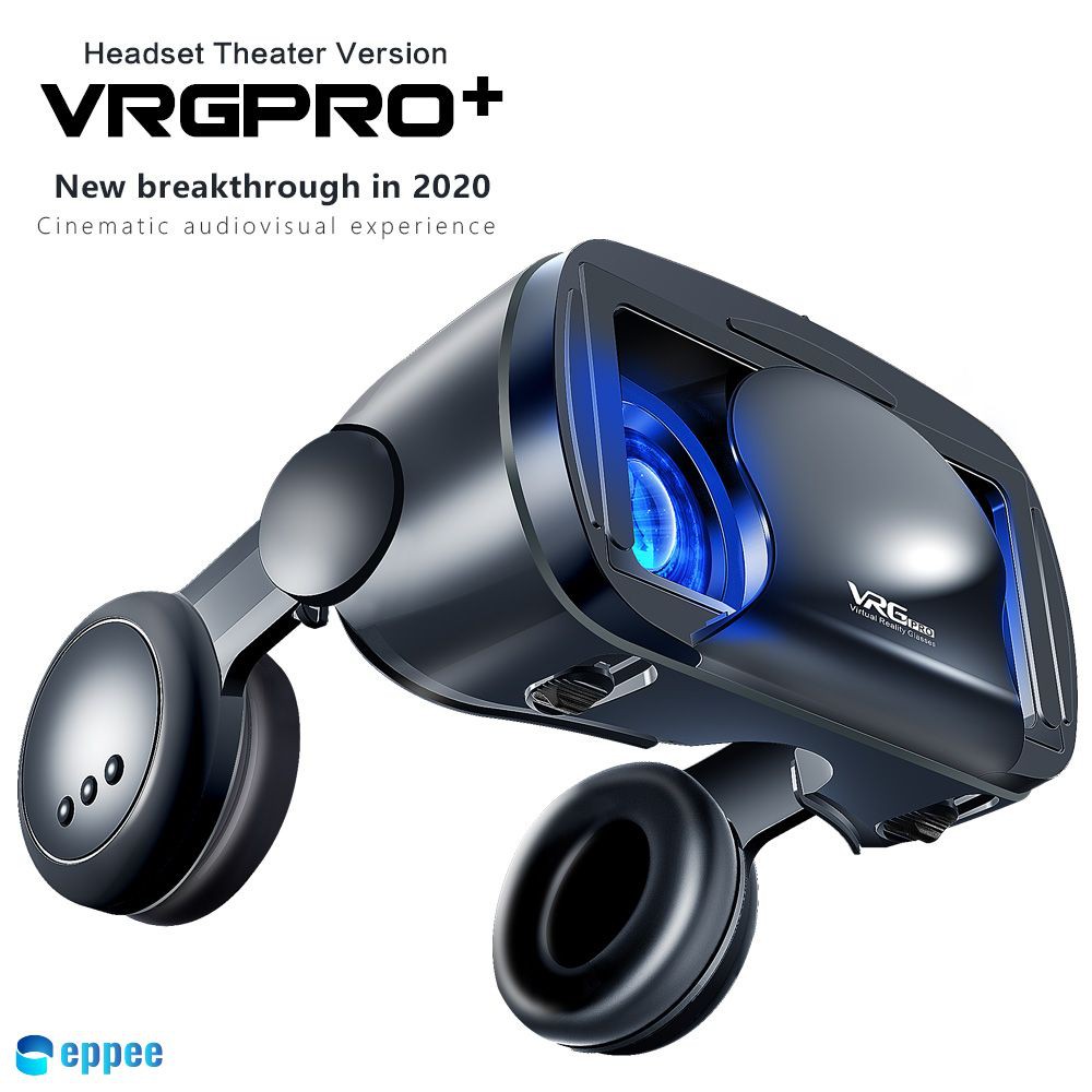 VRG Pro 3D VR Glasses Virtual Reality Full Screen Visual Wide-Angle VR ...