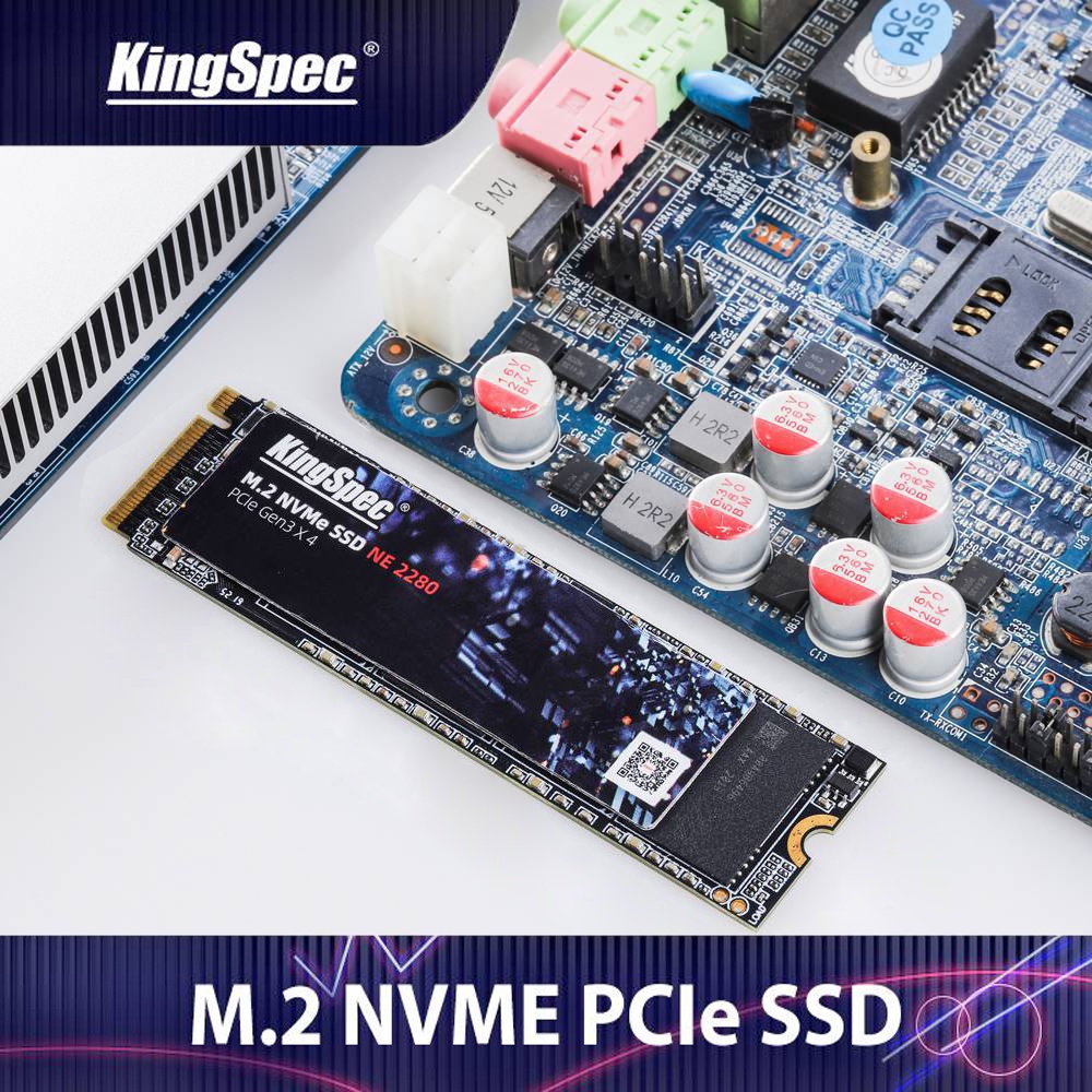 Kingspec SSD NVMe M2 256GB 512GB 1TB 128GB SSD M.2 2280 PCIe Internal ...