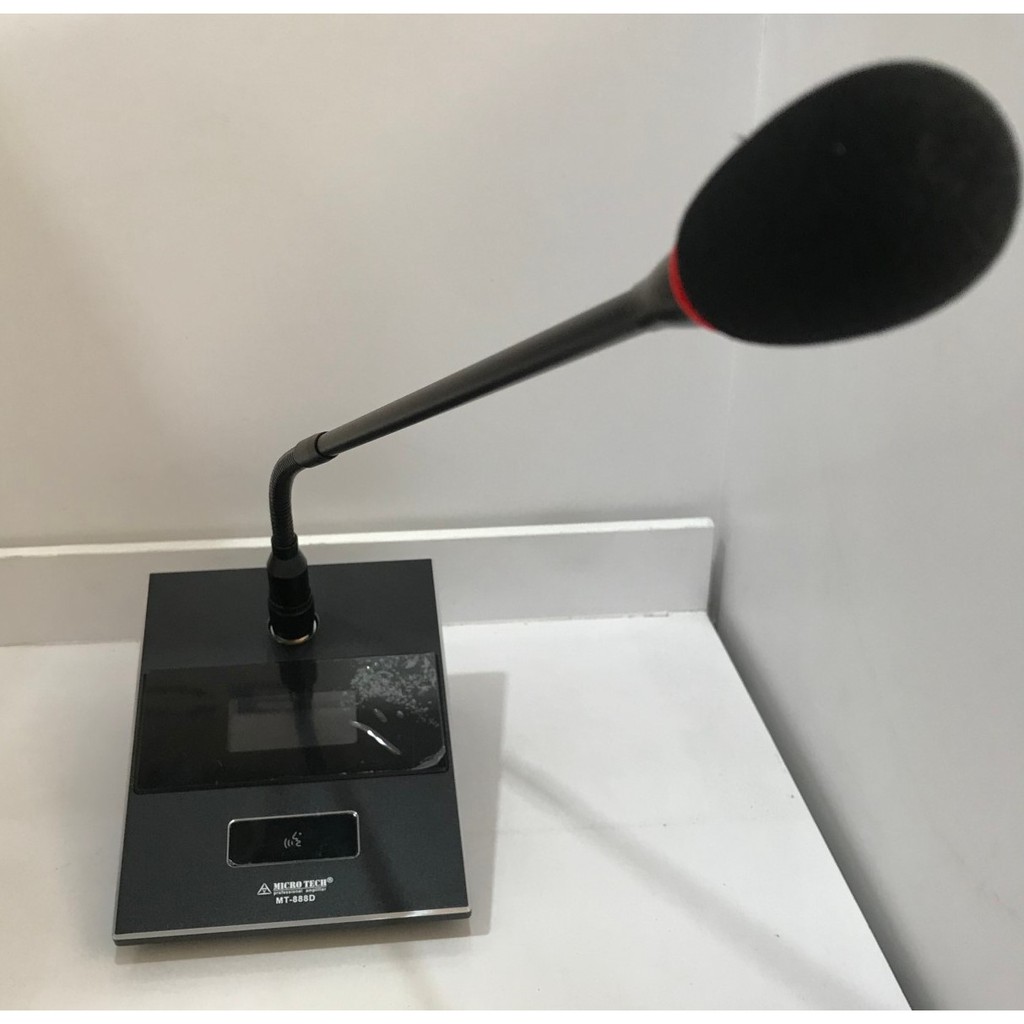 ไมค์ประชุม MICRO TECH MT-888D ไมค์ประชุมก้านสั้น มีไมค์ผู้ร่วม 8 ตัว รับประกัน 1ปี ...