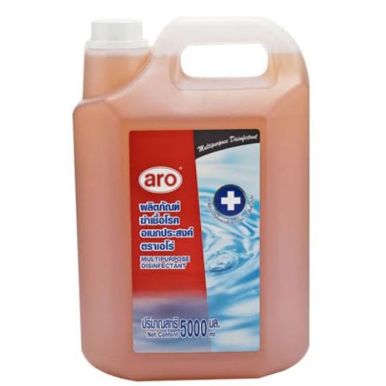 เอโร่ น้ำยาฆ่าเชื้อโรคอเนกประสงค์ ขนาด 5000มล.++ARO soft cleaner 5000ml+++ ลดเหลือ ฿1,109