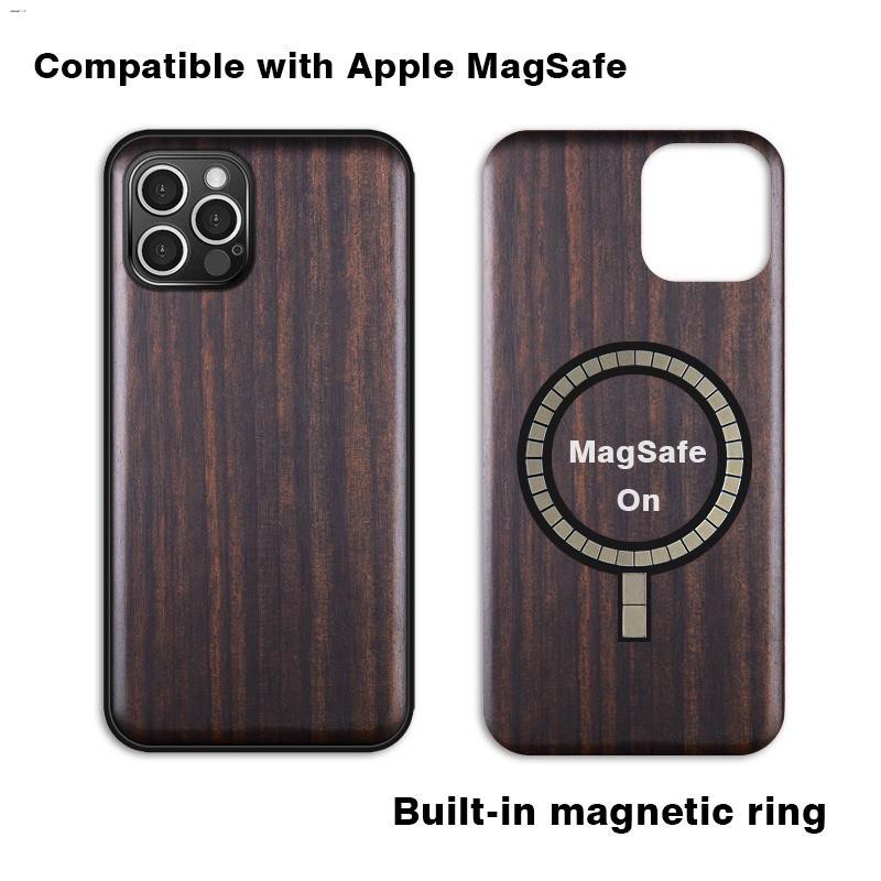 ♈ Carveit Magsafe Wood Cases For Apple iPhone 12 Pro Max Mini Luxury ...