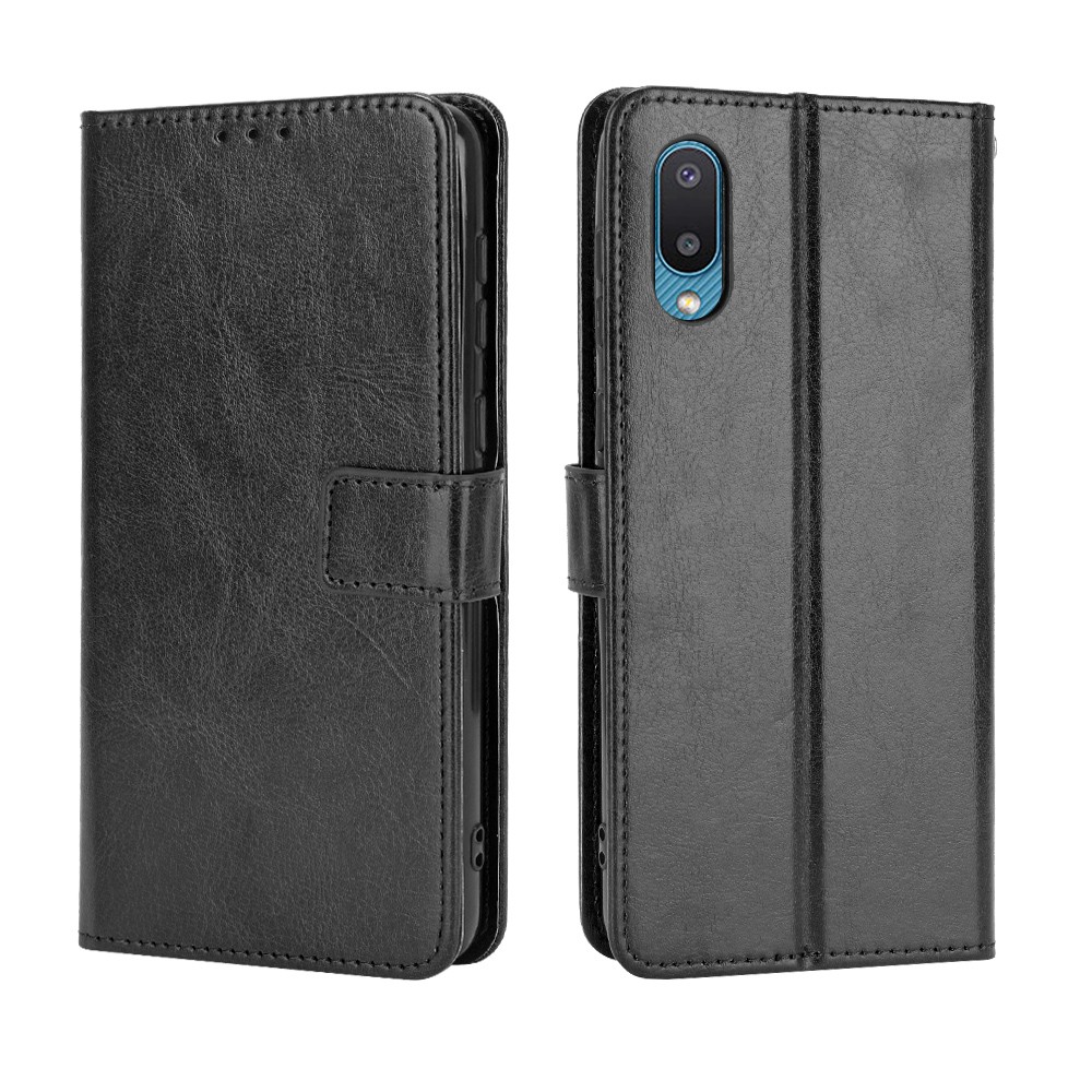 เคสสำ Samsung Galaxy A02 Case Leather Flip Back Cover Galaxy A02 A022F ...