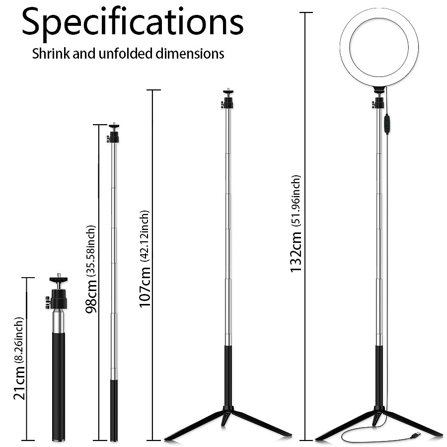 LED Studio Ring Light Photo Video Lamp Light Dimmable - hmounidhke.th ...