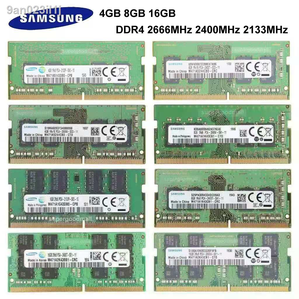 Ready Stock Samsung 4GB 8GB 16GB DDR4 2400Mhz 2666Mhz 2133Mhz 3200MHz 1 ...