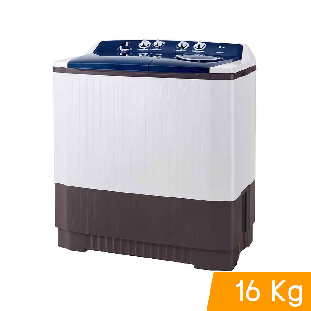 เครื่องซักผ้า 2 ถัง 16 kg LG TT16WAPG | Shopee Thailand