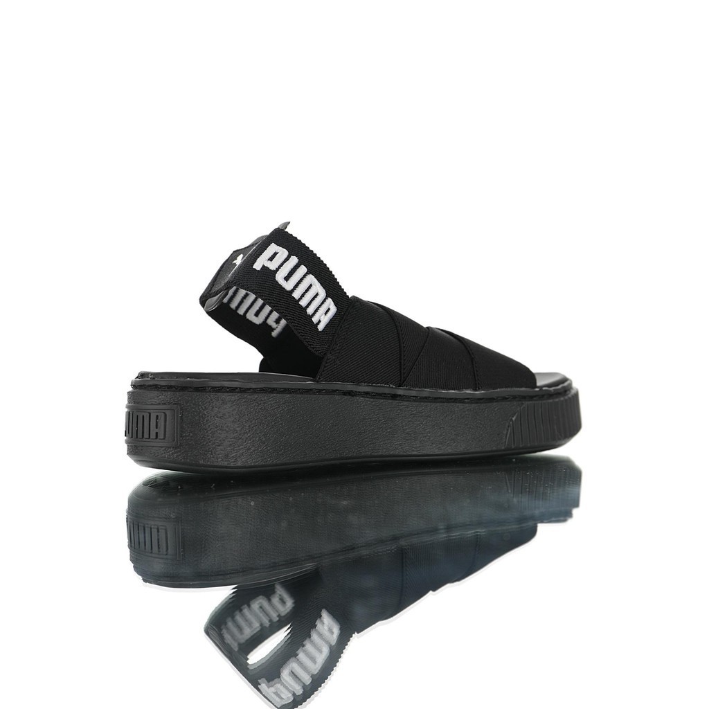 Puma Platform Sandal LEA มัฟฟินรุ่นที่สองสีบริสุทธิ์สะกดรองเท้าแตะชาย ...