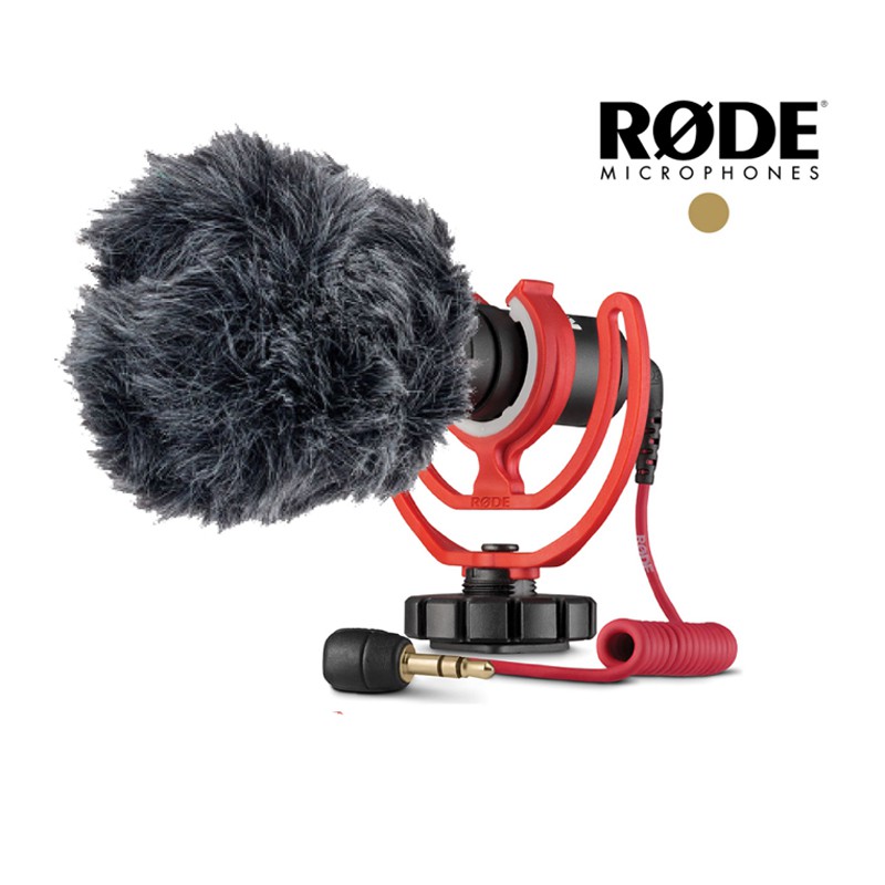 Rode VideoMicro On-Camera Microphone (Red Shockmount) ของแท้ ประกัน ...
