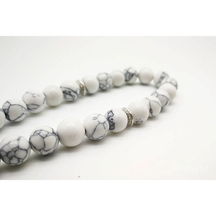 oular Tasbih 33 White Fayrouz stone Turquois tasbeeh Islamic rayer ...