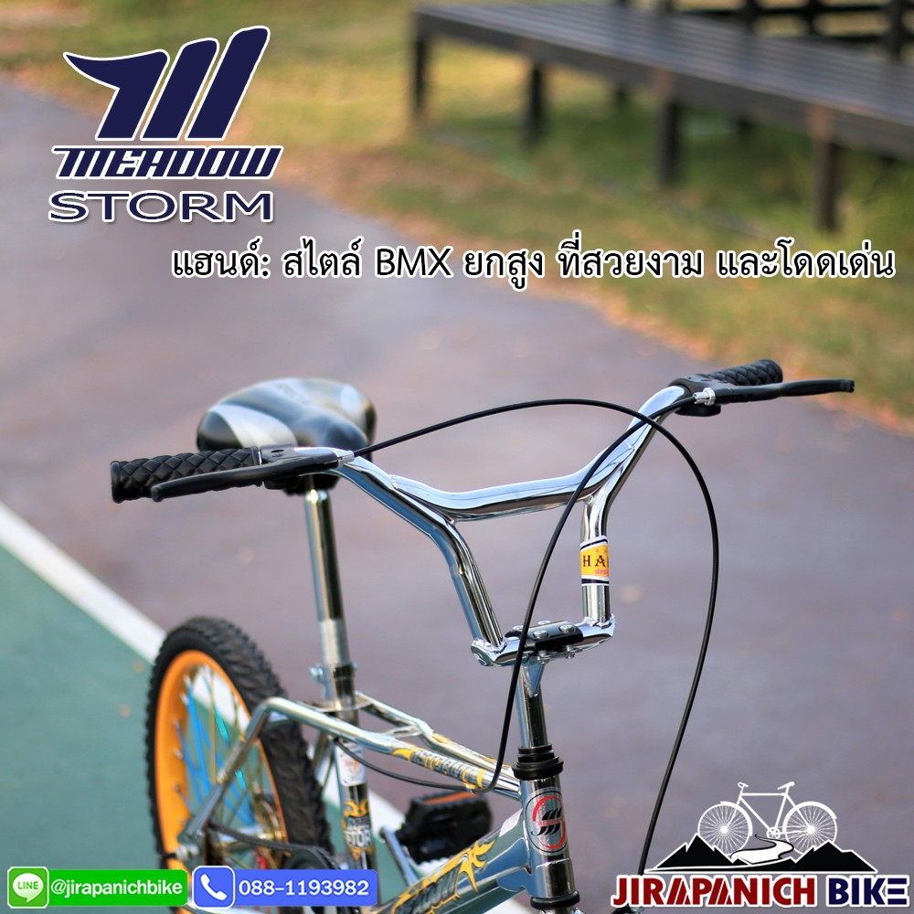 จักรยานบีเอ็มเอ็กซ์ (BMX) MEADOW รุ่น STORM (วงล้อ20นิ้ว ...