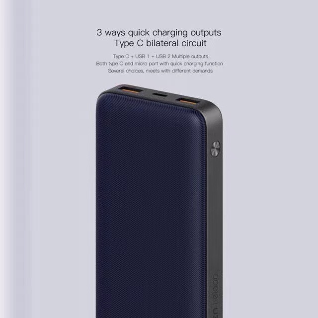 Eloop EW40 แบตสำรองชาร์จเร็วไร้สาย 20000mAh Wireless Power Bank PD 18W ...