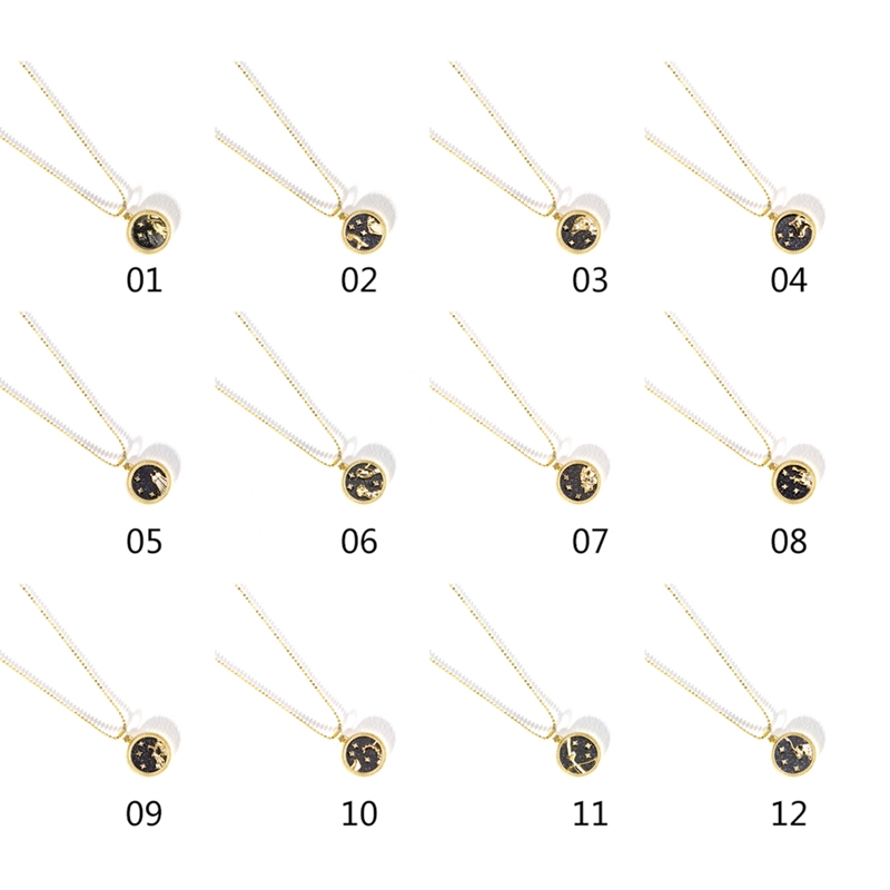 เครื่องประดับสร้อยคอพร้อมจี้ 12 ราศี - krystal.th - ThaiPick