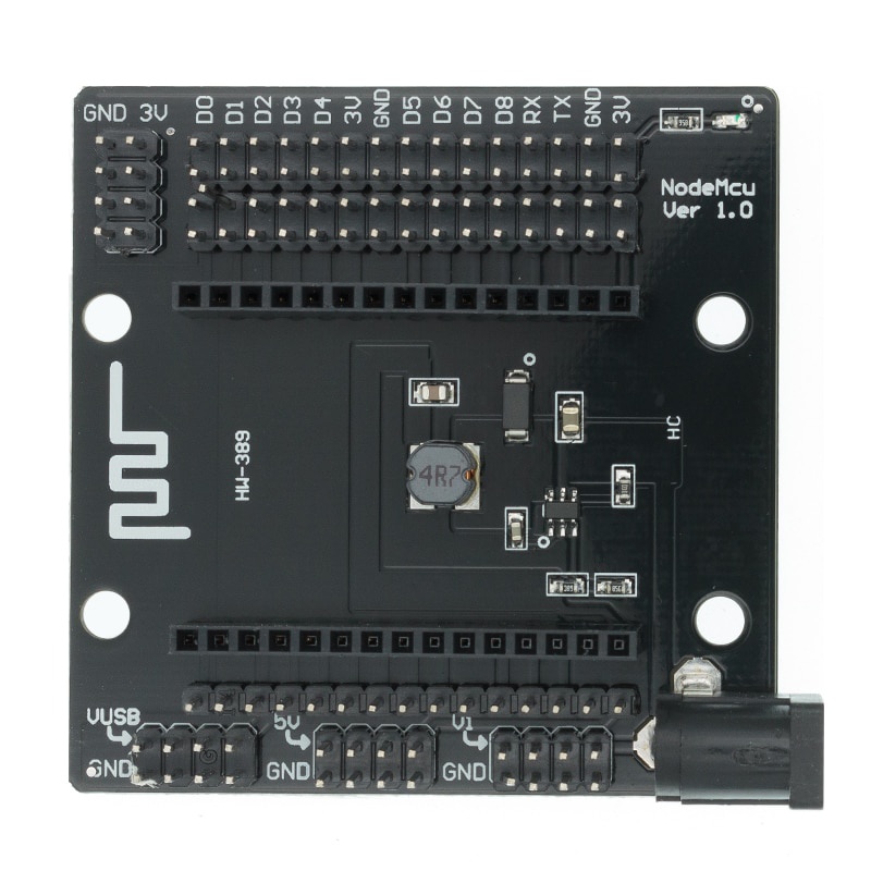 Nodemcu บอร์ดทดสอบเบรดบอร์ด L293D Notemcu Node MCU Base ESP8266 DIY ...