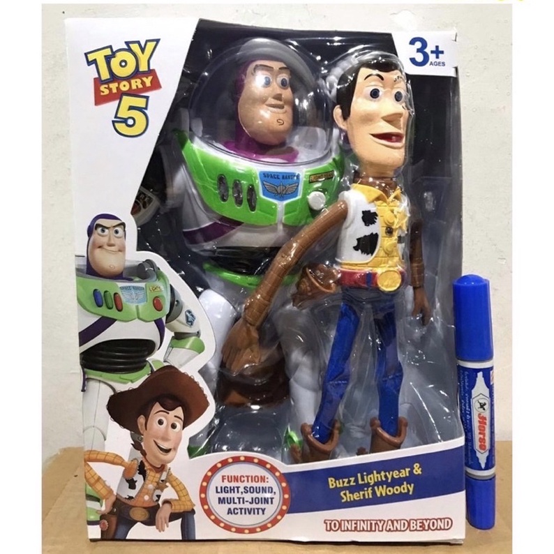 โมเดล วู้ดดี้&บัซไลท์เยียร์ Toy Strory เข้าใหม่‼️ งานพร้อมกล่อง พร้อม ...