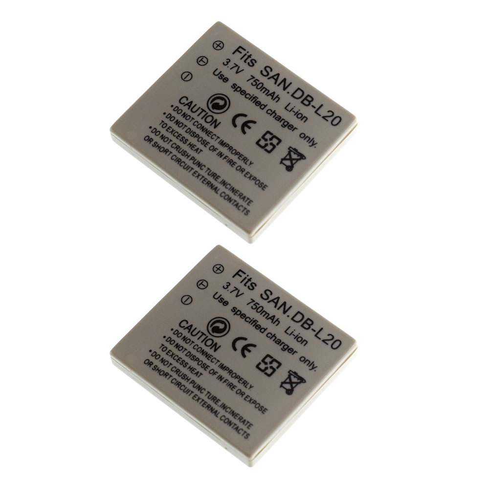 แบตกล้อง Sanyo Digital Camera Battery รุ่น DB-L80 for Xacti DMX-CG11 VPC-CG10 VPC-CG102 VPC ...